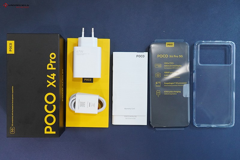 Unboxing Poco X4 Pro 5G: Cấu hình mạnh, Pin siêu trâu
