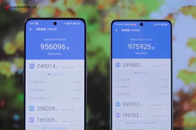 So sánh Realme GT Neo 5 SE vs Redmi Note 12 Turbo, Kèo trên rồi!