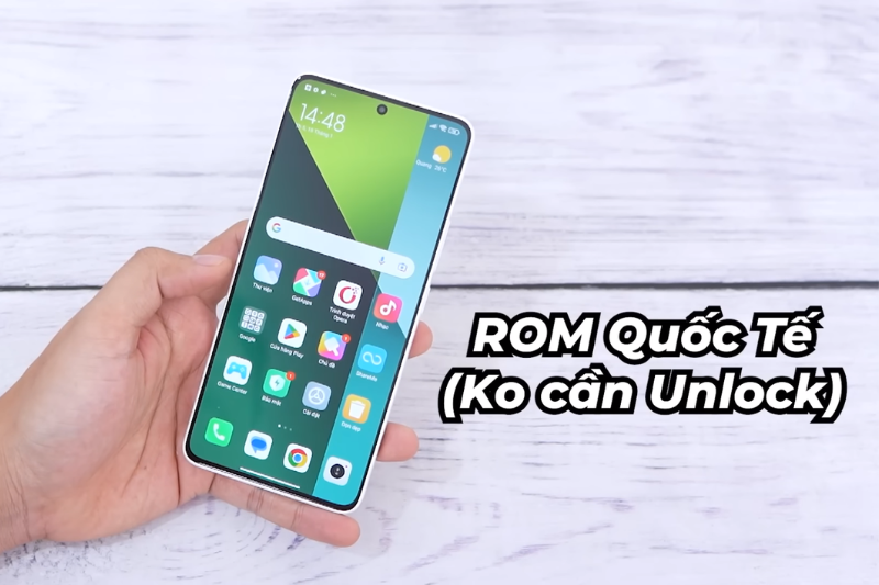 Up ROM Tiếng Việt Redmi Note 13 Pro lấy ngay tại HungMobile