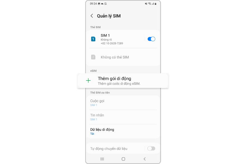 Samsung S22 Plus Mỹ dùng mấy Sim? Cách kích hoạt eSIM?