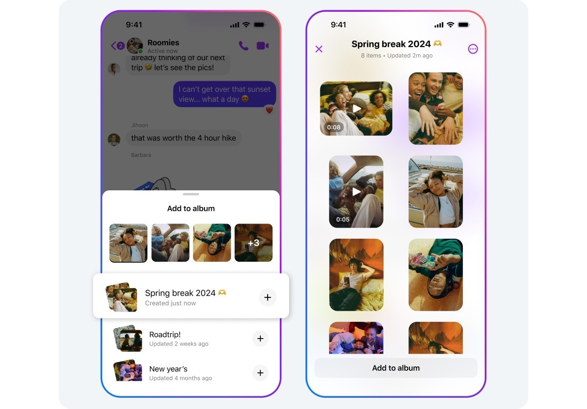 Messenger cập nhật tính năng gửi ảnh HD và File dữ liệu lớn