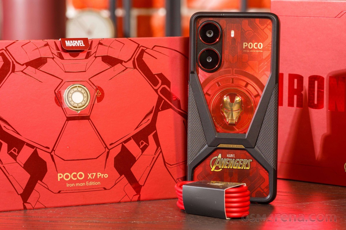 Trên tay Poco X7 Pro Iron Man Edition: Phiên bản đặc biệt đầy ấn tượng