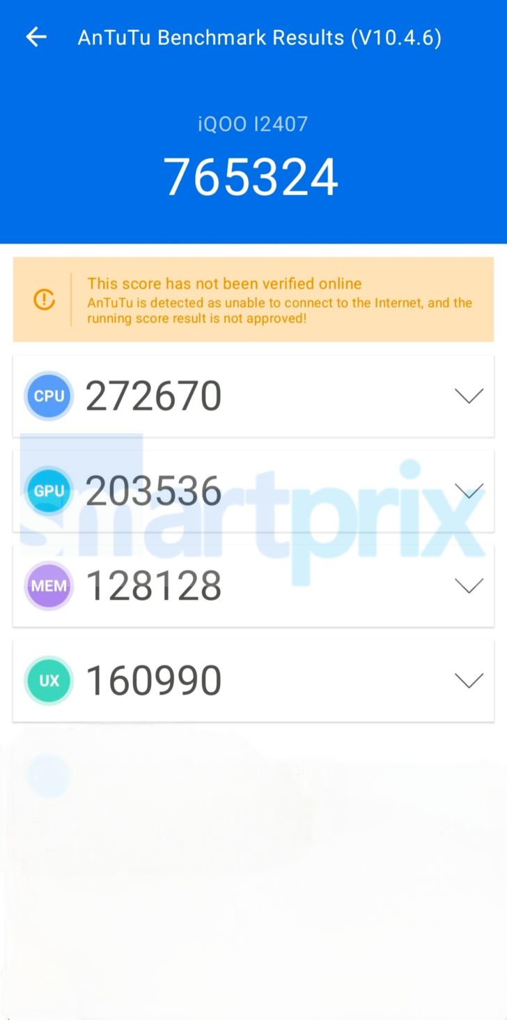 iQOO Z10 lộ diện với pin 7300mAh, sạc nhanh 90W và điểm AnTuTu