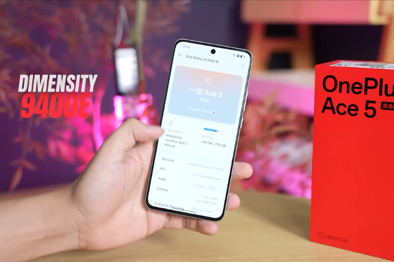 Điểm Antutu OnePlus Ace 5 Racing Bao Nhiêu? Có Mạnh Không?