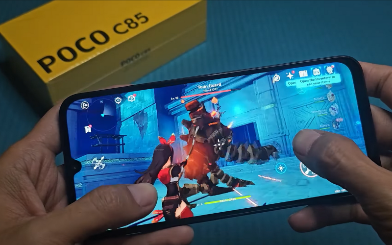 Đánh giá hiệu năng và trải nghiệm chơi game trên POCO C85 4G