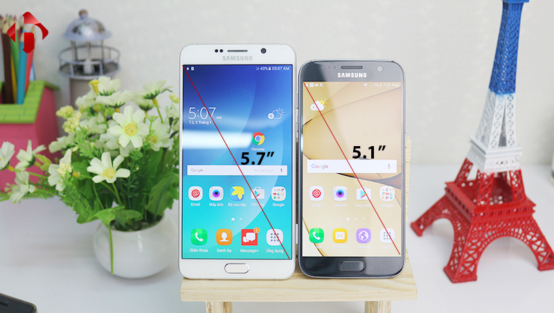 Nên mua Glaxy Note 5 hay Galaxy S7 ? So sánh chi tiết